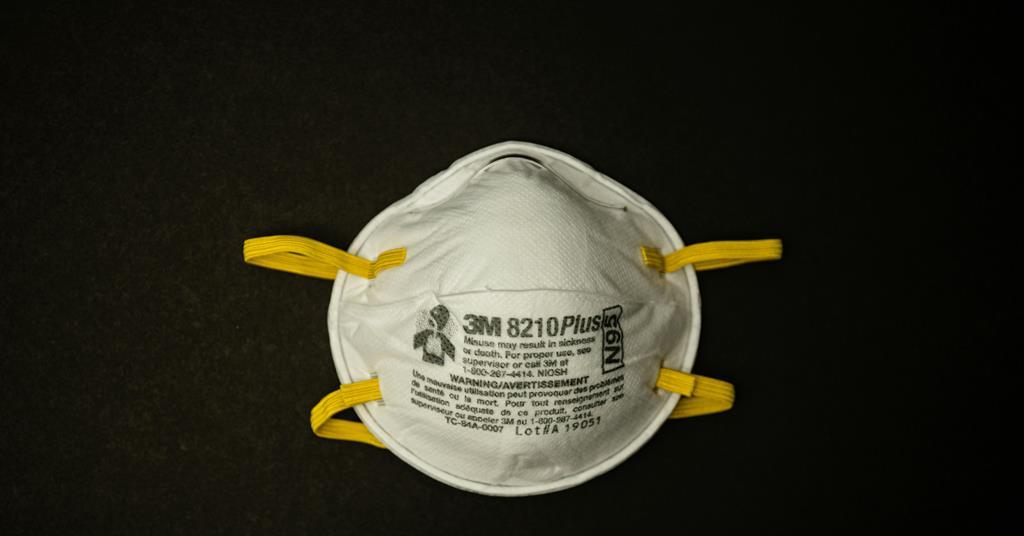 Study shows N95 masks near-perfect at blocking escape of airborne COVID ...